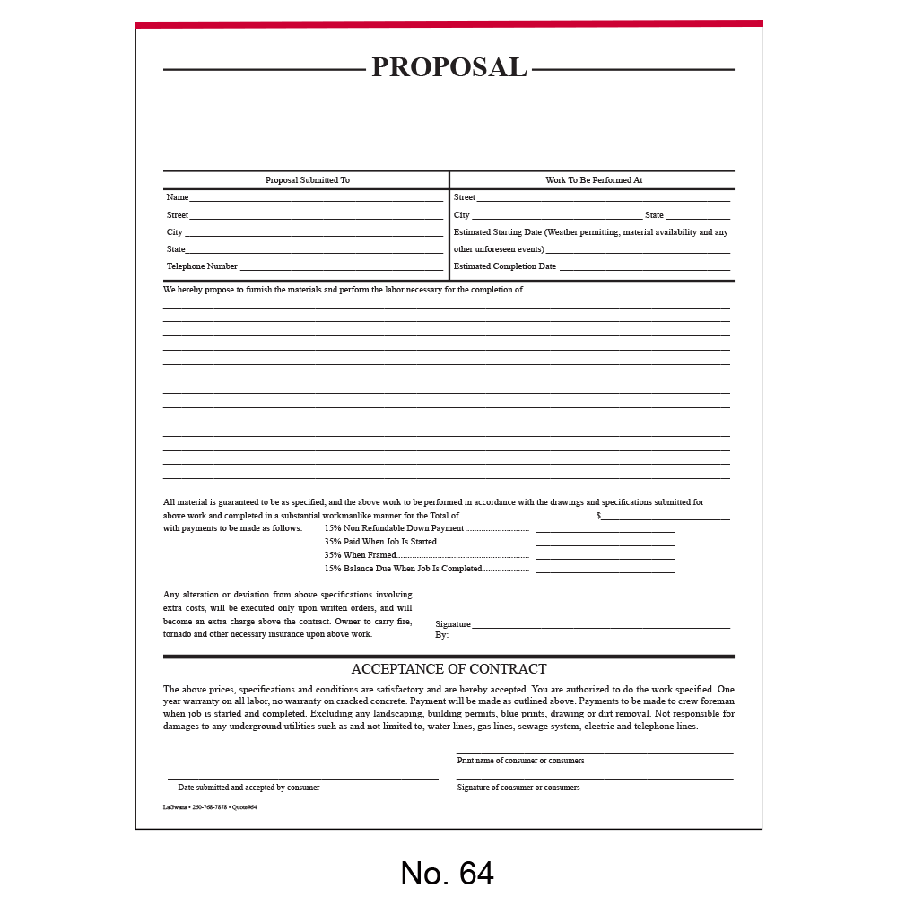 Standard Quote Form - LaGwana